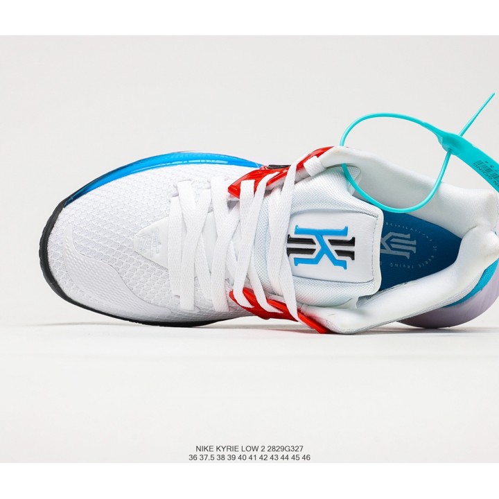 Баскетбольные кроссовки NIKE KYRIE LOW 2 белые с красным цены. Купить ...